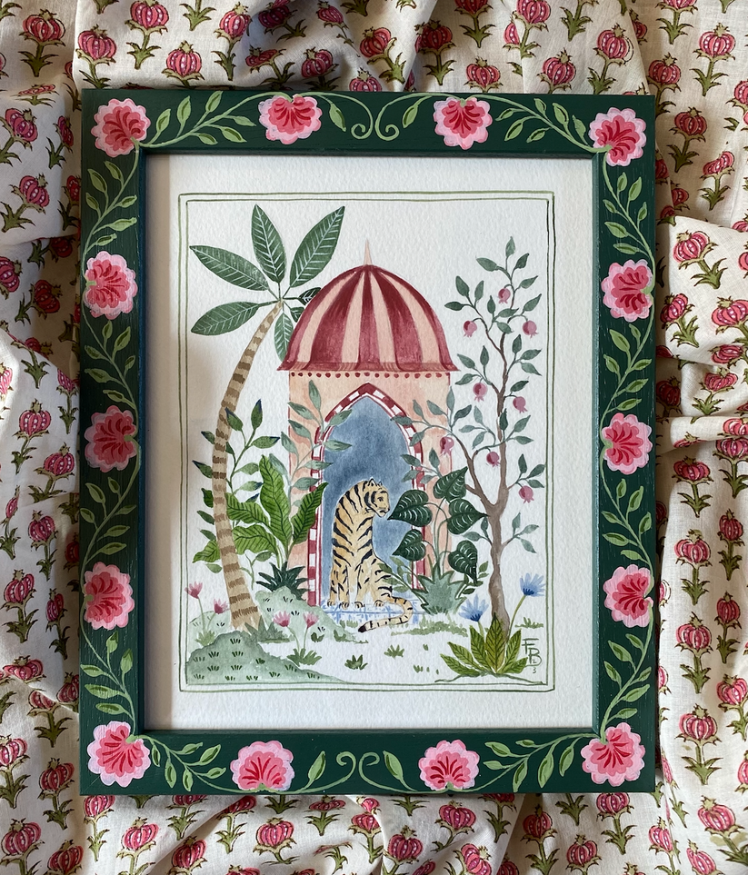 Tiger on guard – Felicity-Buchanan-Designs