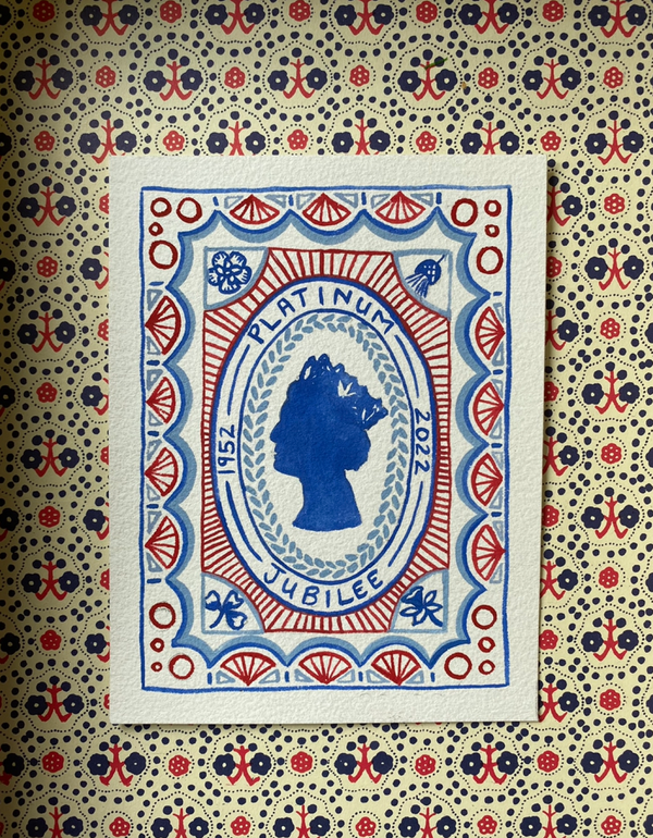 Print - Platinum Jubilee – Felicity-Buchanan-Designs